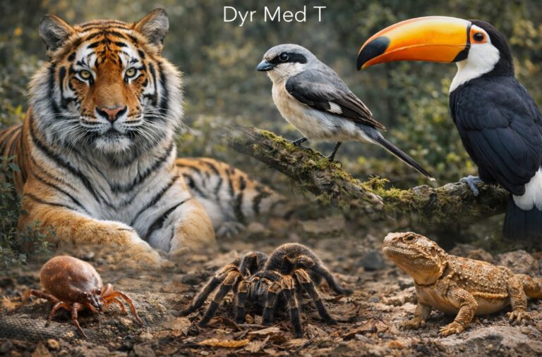 Dyr Med T: 7 Imponerende Dyr Der Starter Med Bogstavet "T"